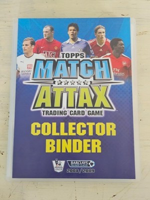 Topps Match Attax Premier League 2008/2009 - 100% Complete Binder (or ...