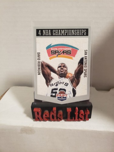 2012-13 Panini Past & Present - Winning Touch Banners David Robinson ...