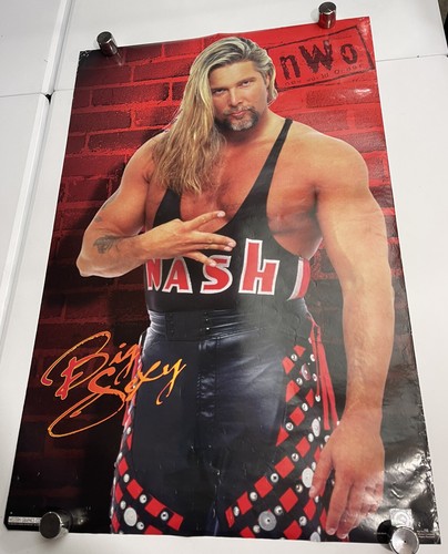 Kevin Nash 1999 Poster 22x34” WCW Champion WWE WWF Wrestling Wrestler N ...