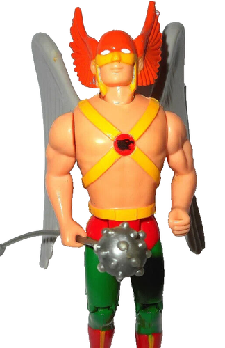 DC universe 1990 HAWKMAN Complete super heroes friends powers toybiz ...