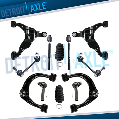 Front Upper Lower Control Arms Tierod Sway Bar for GX470 4Runner NO ...