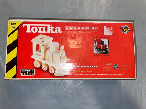 NEW TONKA WOOD MODEL KIT LOCOMOTIVE 55TH ANNIVERSARY 2002 Year | eBay