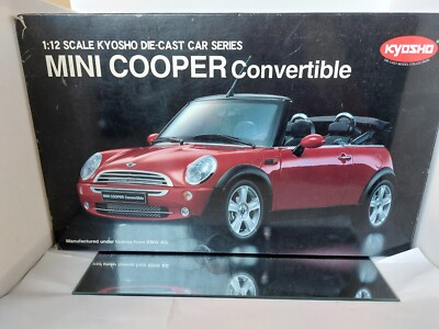 Kyosho Mini Cooper Convertible Red 1:12 In Box Mint | eBay
