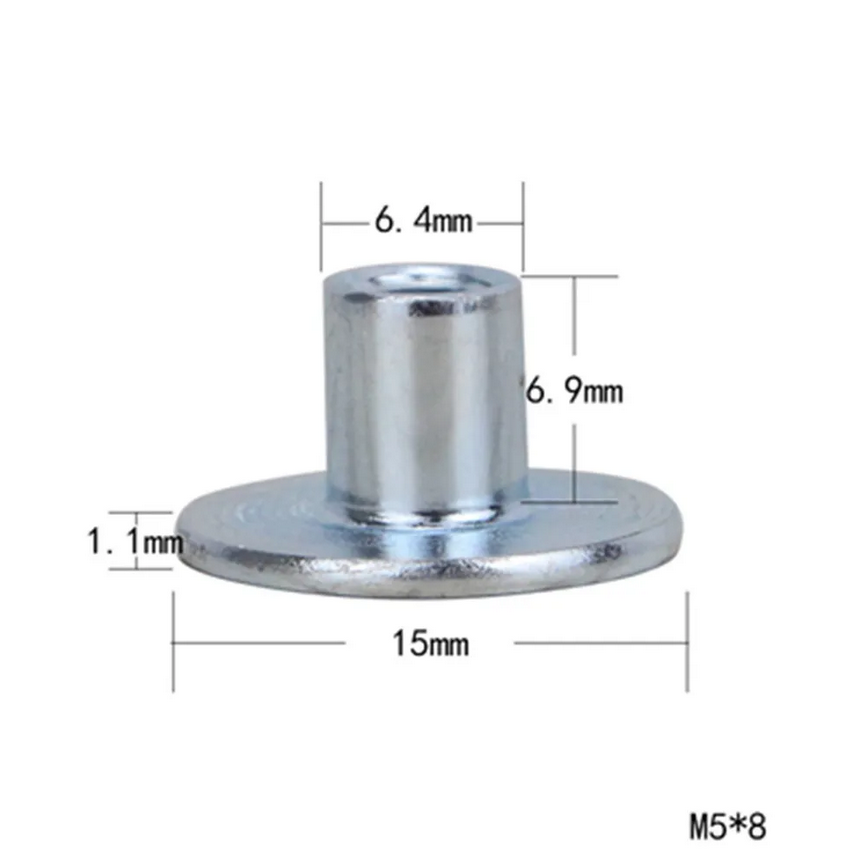 M4 M5 M6 M8 M10 Cold Heading Steel Round Base Weld Nut Insert T Nut ...
