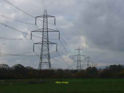 Photo 6x4 Pylon Chain at Tedfold Billingshurst National grid pylons ...