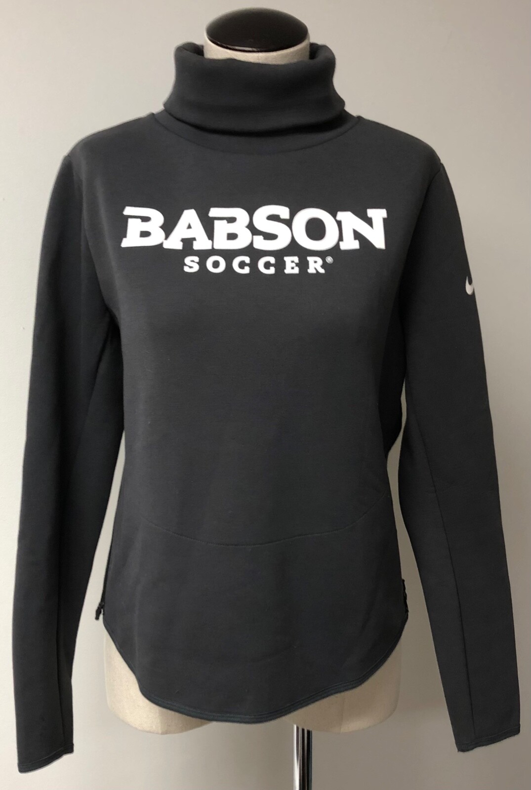 BABSON SOCCER NIKE DRI-FIT WOMENS TURTLENECK SWEATSHI… - Gem