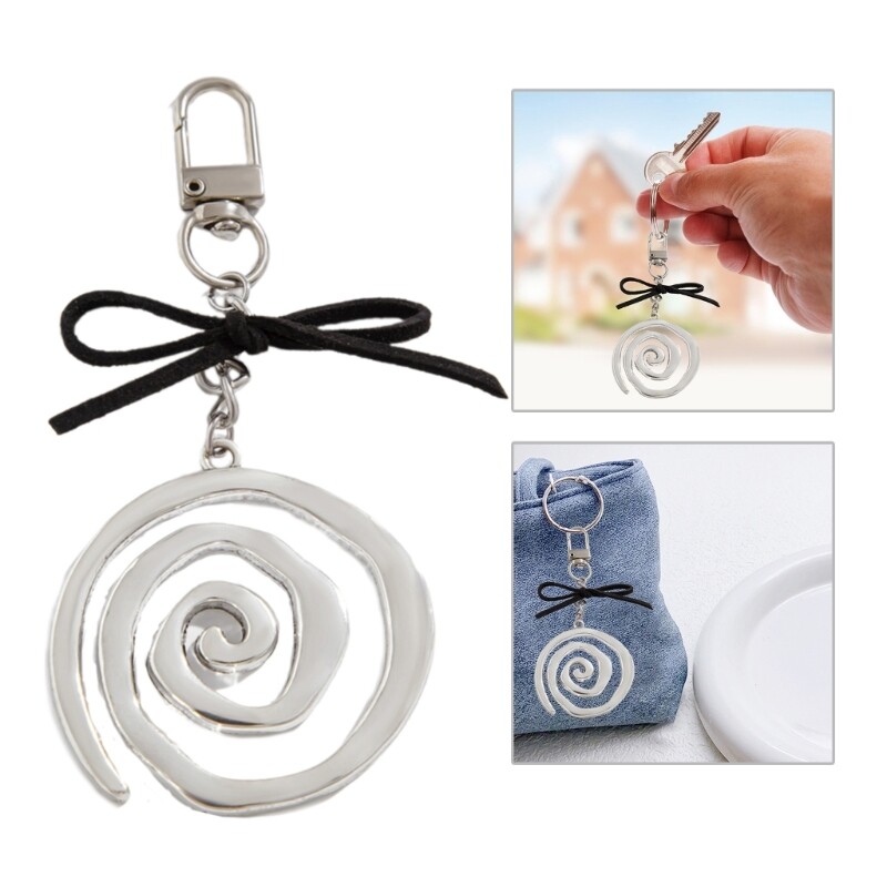 Car Key Accessory Rose Keychain Alloy Texture Key Adornment for Daily ...