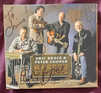 Eric Brace & Peter Cooper - Master Sessions - CD - Signed - Like New ...