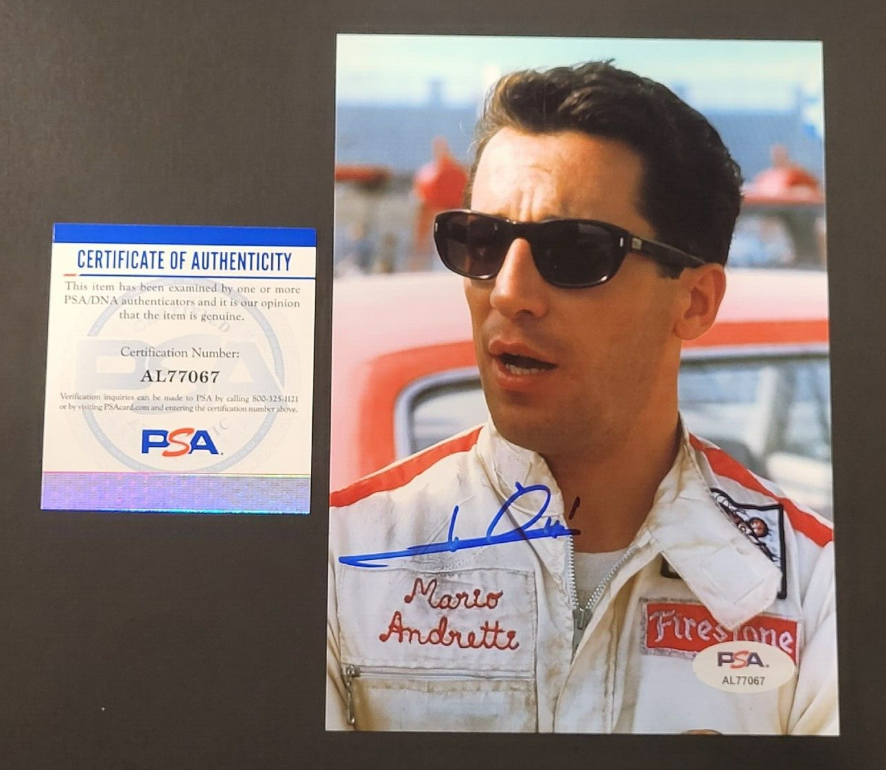 Mario Andretti Autographed Memorabilia | Signed Photo, Jersey ...