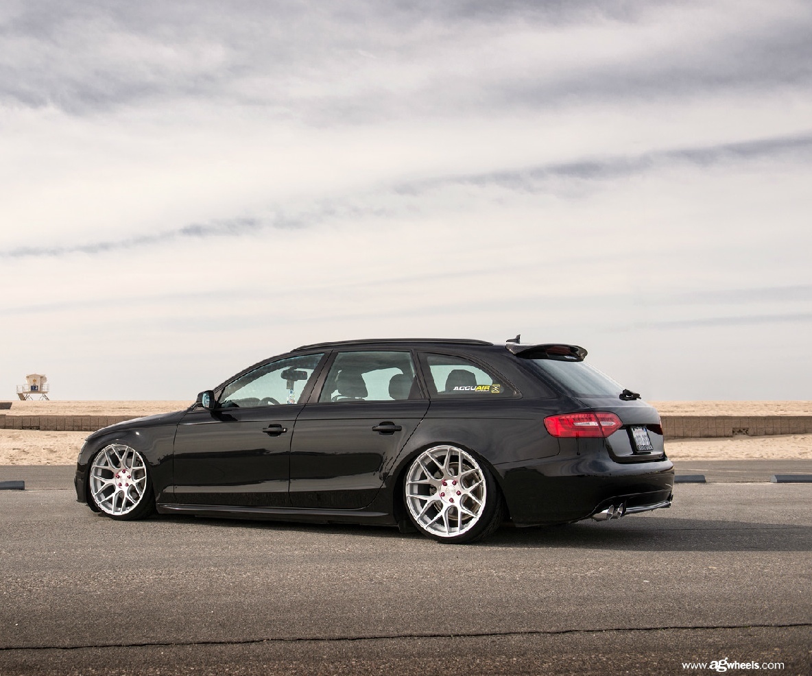 Audi A4 Avant With Wheels