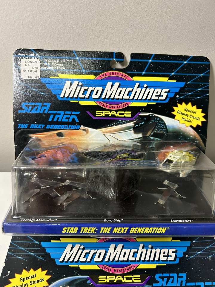 Micro Machines Star Trek The Next Generation USS Enterprise Klingon #3 ...