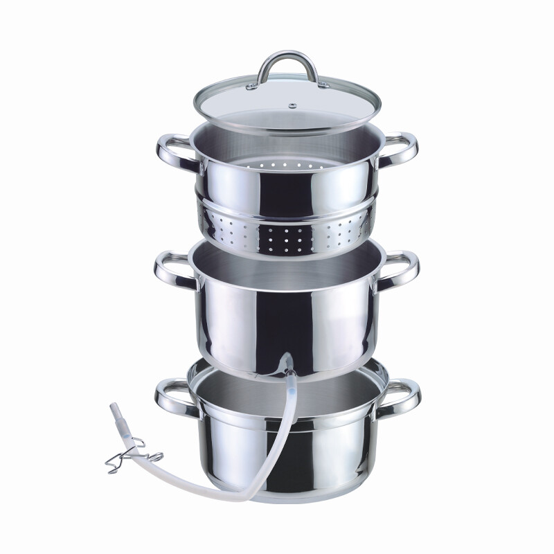 8L Stainless Steel Juice Steamer Juicer Cooker Extractor Induction ...