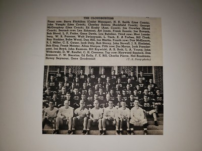 The Cloudbusters US Navy 1942 Football Pictorial Team Picture | eBay