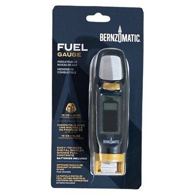Bernzomatic Digital Fuel Gauge 423678Compatible with any non-refillable ...