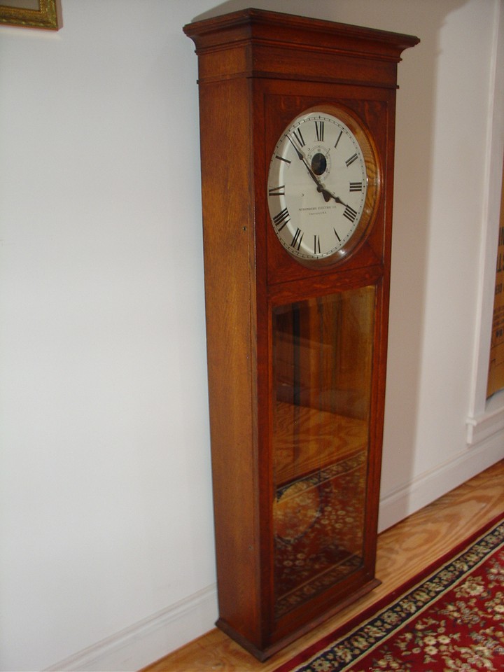 STROMBERG ELECTRIC CO. Master TimeClock (Pendulum style) WORKING ...