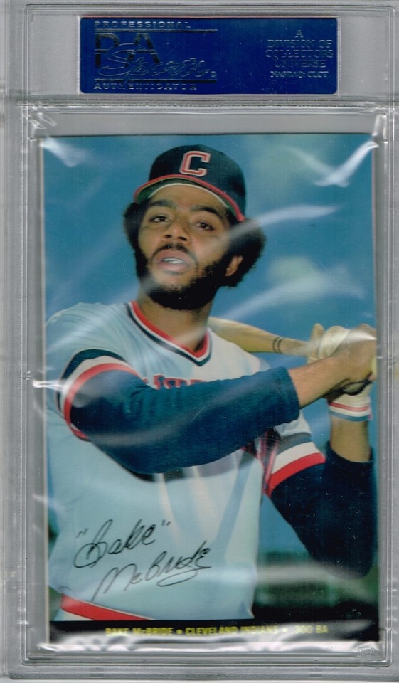 1983 TOPPS FOLDOUTS GEORGE BRETT BAKE MCBRIDE PSA NM-MT 8 KC ROYALS HOF ...