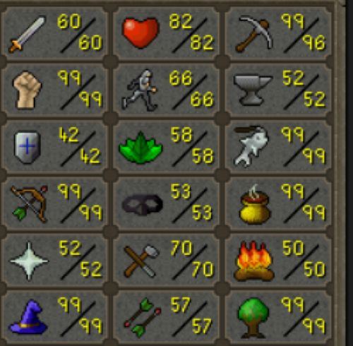 GUIDE - OSRS Max Zerk/Void / 42 Def Pure PKER 1500+ total lvl | eBay