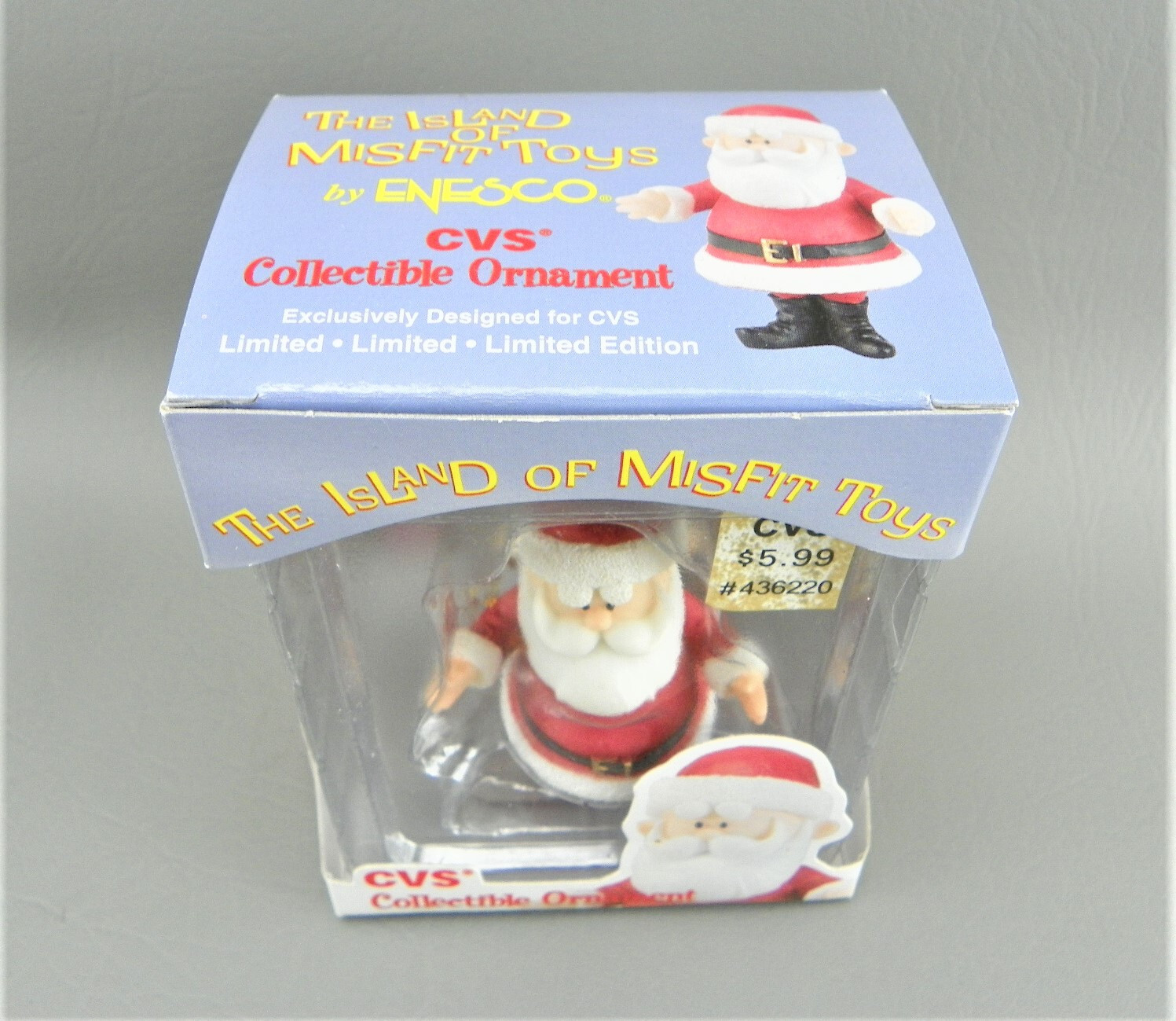Vintage ENESCO 1999 CVS Rudolf's Misfit Toys SANTA Holiday Christmas ...