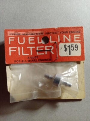 Vintage Perry Fuel Filter for Nitro & Glow Fuel NIP Fast Free Ship | eBay