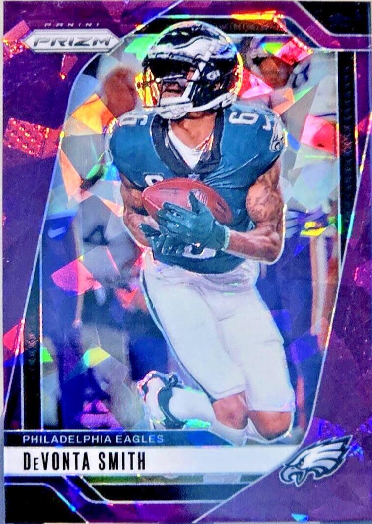 2024 Panini Prizm - Devonta Smith #234 Purple Ice Prizm /225 for sale online | eBay