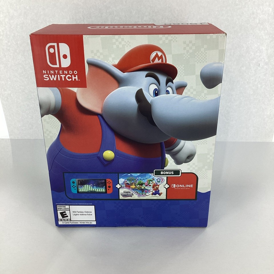 Nintendo Switch OLED Model + Super Mario Bros. Wonder Bundle - #19080 ...