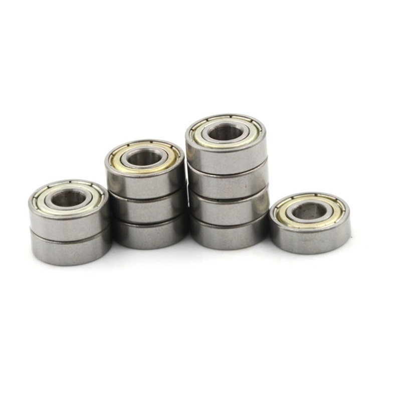 10PCS 696ZZ Deep Groove Miniature Ball Bearing 6X15X5mm Metal Mini ...