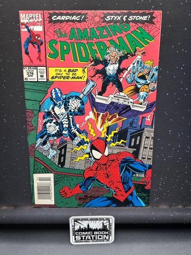Amazing Spider-Man #376 1993 Marvel Comics Styx Stone William Grant Raw ...