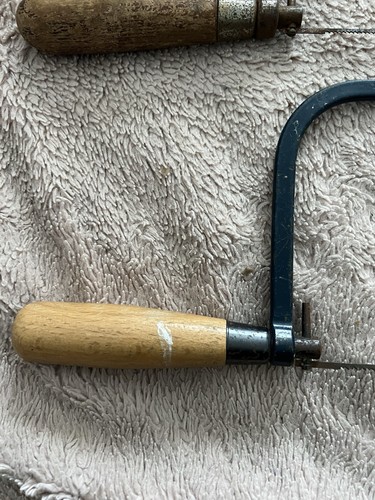 2 x ECLIPSE 7CP Coping Saws. Old Vintage Carpentry Tools | eBay UK