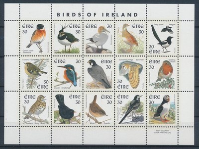 LS67311 Ireland animals fauna flora birds good sheet MNH | eBay Australia
