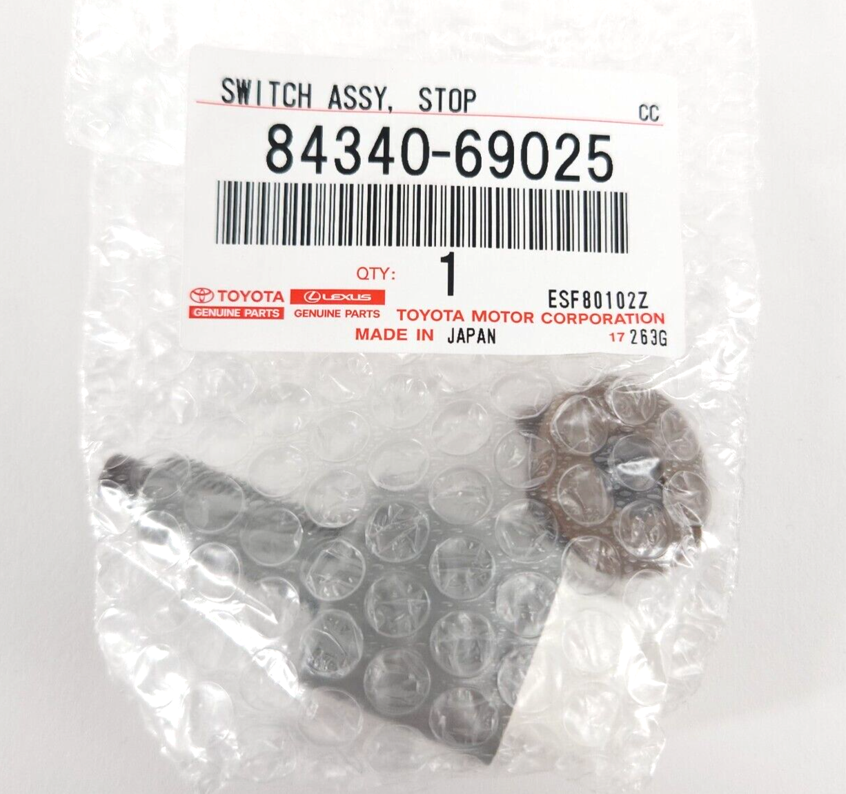 Genuine OEM Toyota Scion 84340-69025 Brake Light Stoplamp Switch | eBay