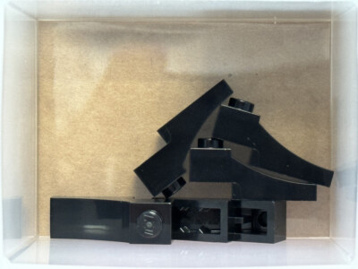 LEGO Parts - Black Arch 1 x 3 Inverted - No 70681 - QTY 5 | eBay