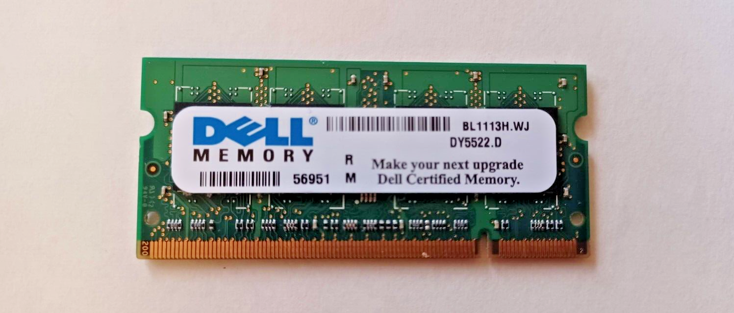 Dell 512MB PC2-4200S Laptop Memory DDR2 RAM 200 PIN M470T6554CZ3 ...