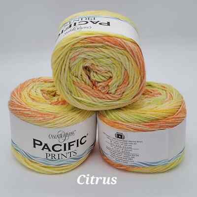 Cascade Pacific Prints by Cascade Yarn 3 in Citrus Beautiful Bright ...