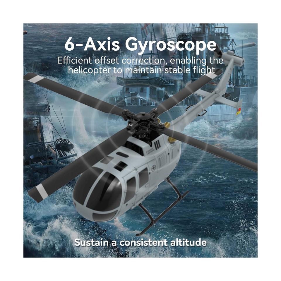 SPEEDY BEE Remote Control Helicopter,4CH RC Helicopter RTF with ...