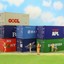 Evemodel O Scale 20ft Shipping Container 20' Cargo Box for Model ...