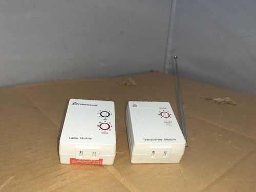 X10 TM751 Wireless Plug in Transceiver and Lamp Modules LM465 Combo ...
