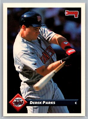 1993 Donruss Baseball #237 Derek Parks Minnesota Twins | eBay