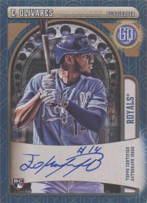 2021 Topps Gypsy Queen - Gypsy Queen Autographs Edward Olivares #GQA-EO ...