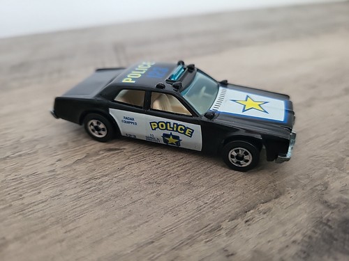 Hot Wheels Police Car Police 123 1977 black | eBay