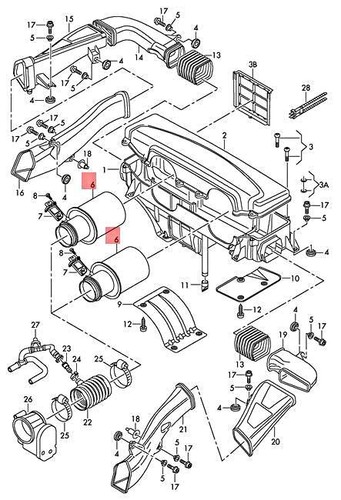 Genuine AUDI R8 422 423 427 Filter Element 420133844D | eBay