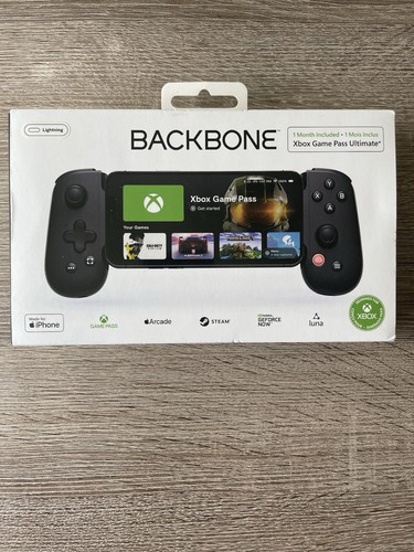 Xbox Backbone For iphone Complete With Box (Lightning Connection) BB-02 ...