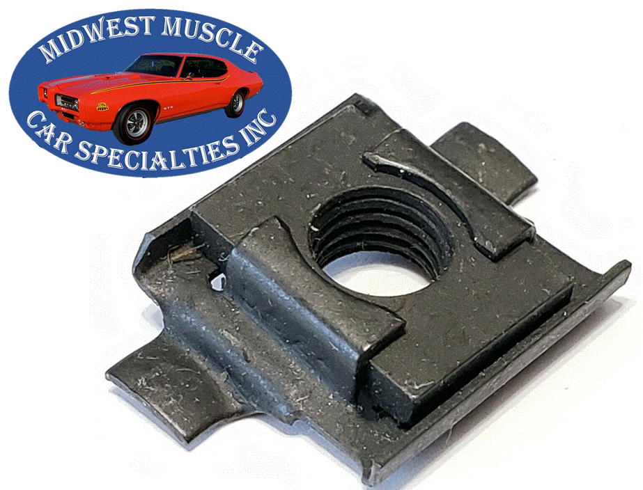 Fender To Rocker Square Cage Nut & Bolt Ford Mustang Fairlane Cougar ...