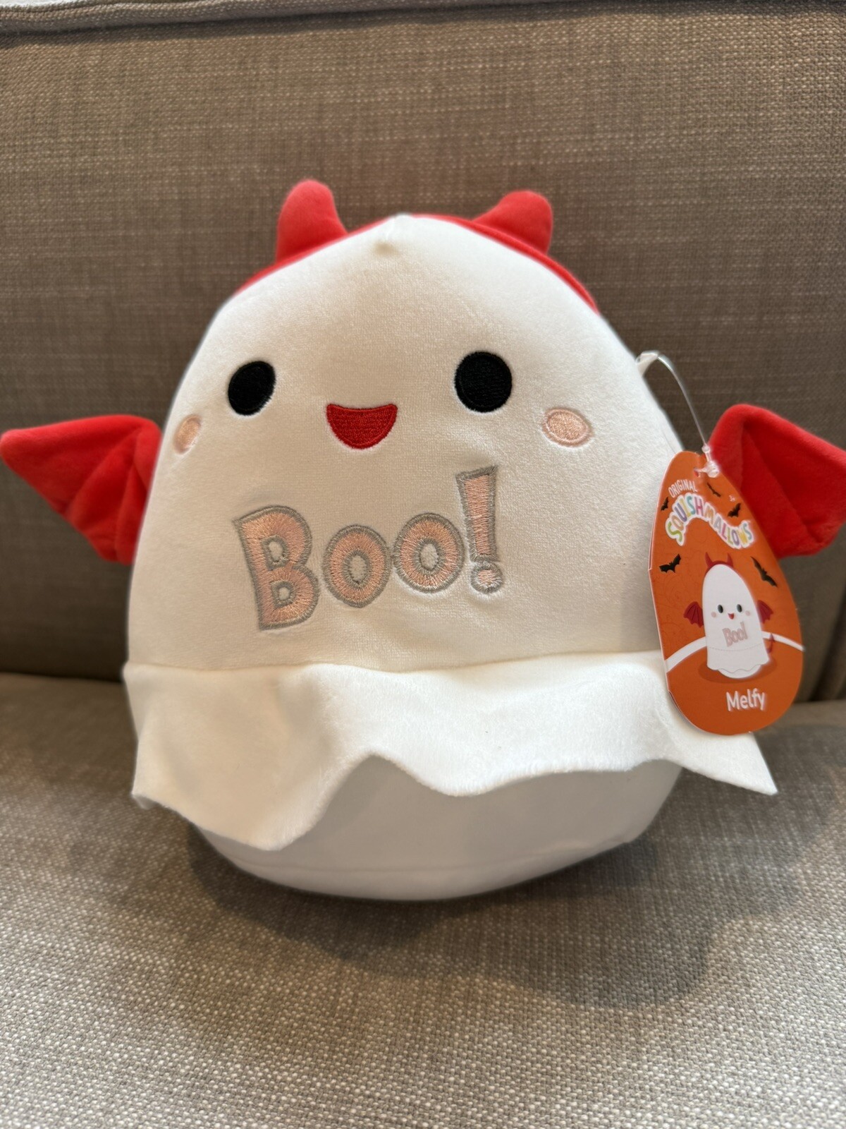 New Melfy The Ghost Boo! 8” Squishmallow Squishmallows 8 Inch Halloween ...