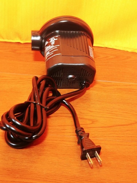 Intex Quick-Fill AC Electric Air Pump 110-120 Volt Black AP619 for sale ...