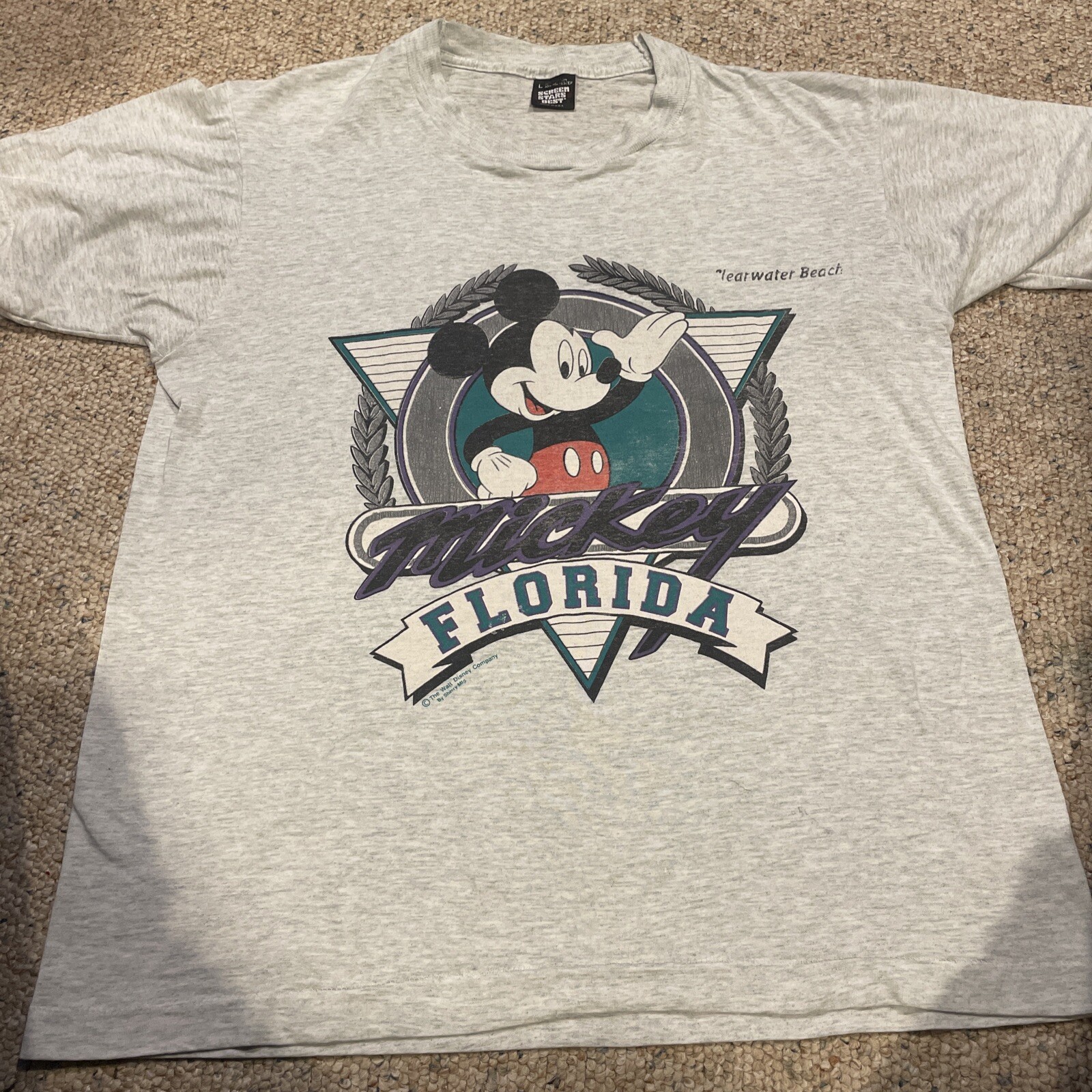 Rare Vintage Screen Stars Disney Mickey Mouse Florida… - Gem