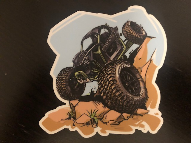 ATTURO TIRES OFFROAD Decal Sticker racing utv overland trail outland ...