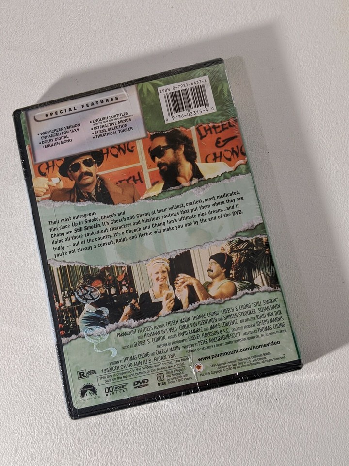 Cheech And Chong Still Smokin Widescreen DVD NEW 97360231540| eBay