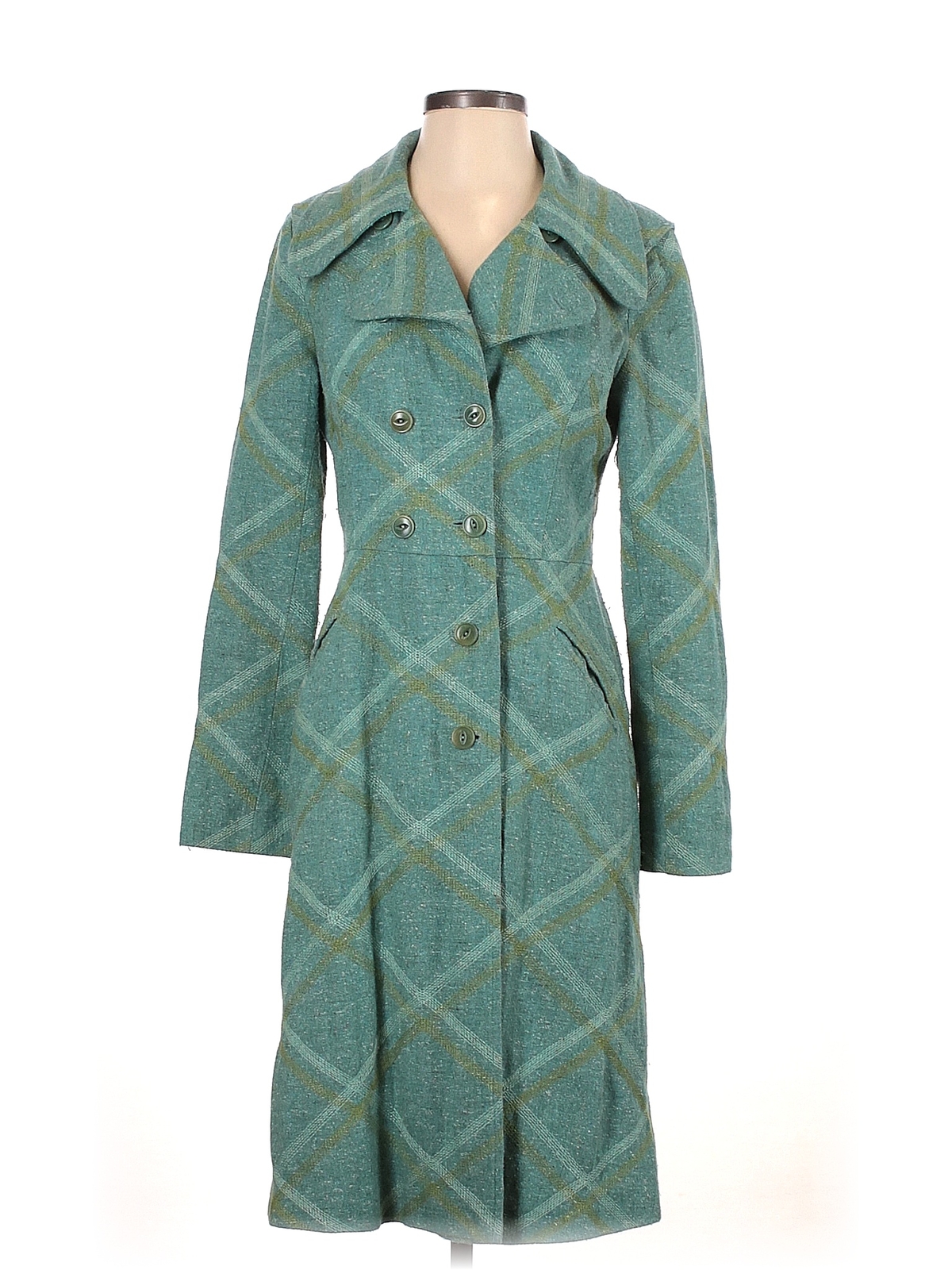 Beth Bowley Women Blue Coat 4 | eBay