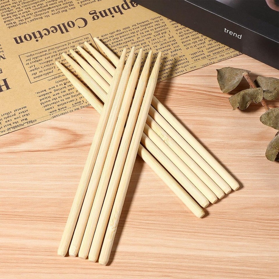 Wood Scratch Art Tools Brown Wood Sticks Scratch Sticks Wooden Stylus ...