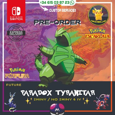 IRON THORNS SHINY OR NOT Pokemon escarlata - scarlet🍊púrpura - violet🍇 ...